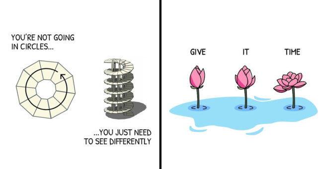 50 Illustrations That Will Inspire And Motivate You More Than Words Alone