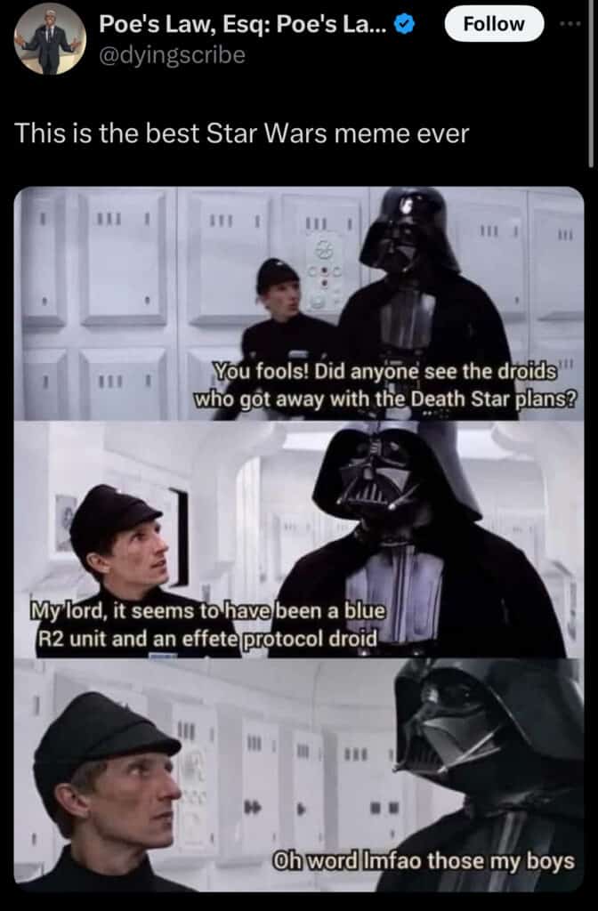 50 Funniest Star Wars Memes That Prove The Force Is Strong With Humor ...