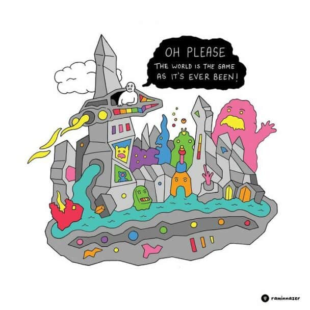 40 Wise And Thoughtful Comics From Unique Artist Ramin Nazer
