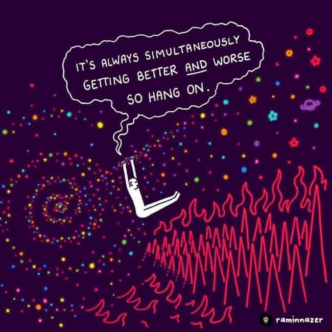 40 Wise And Thoughtful Comics From Unique Artist Ramin Nazer