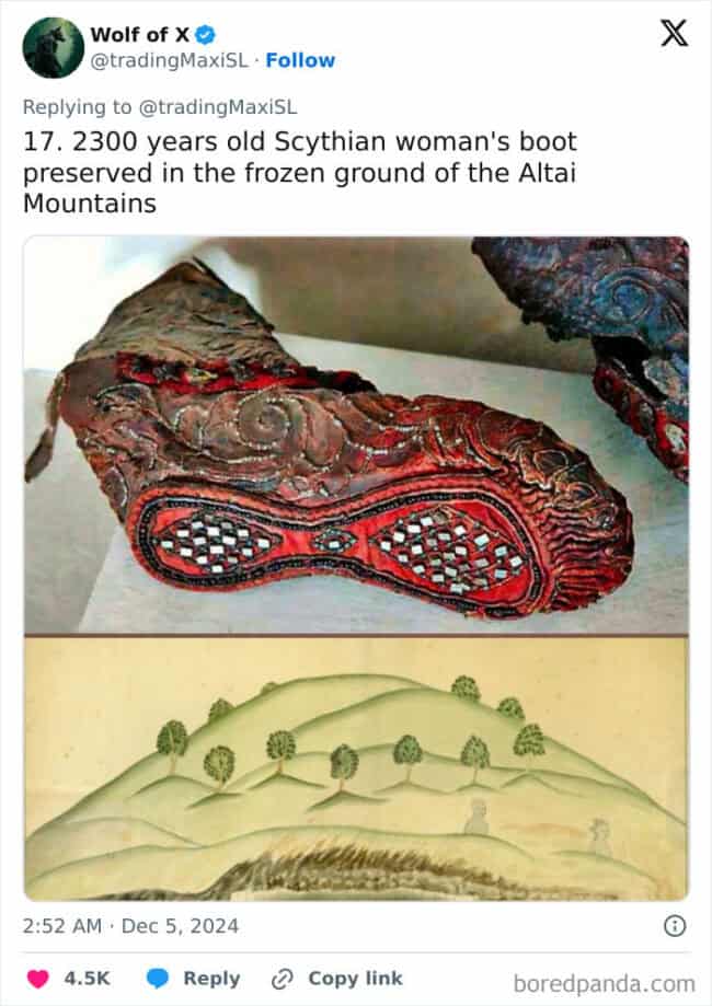 30 Fascinating Historical Artifacts That Have Been Miraculously Preserved