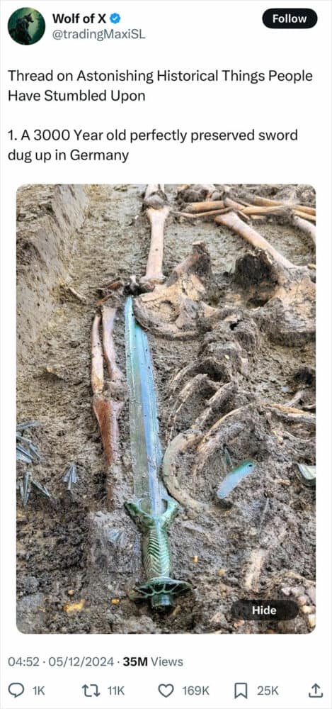 30 Fascinating Historical Artifacts That Have Been Miraculously Preserved