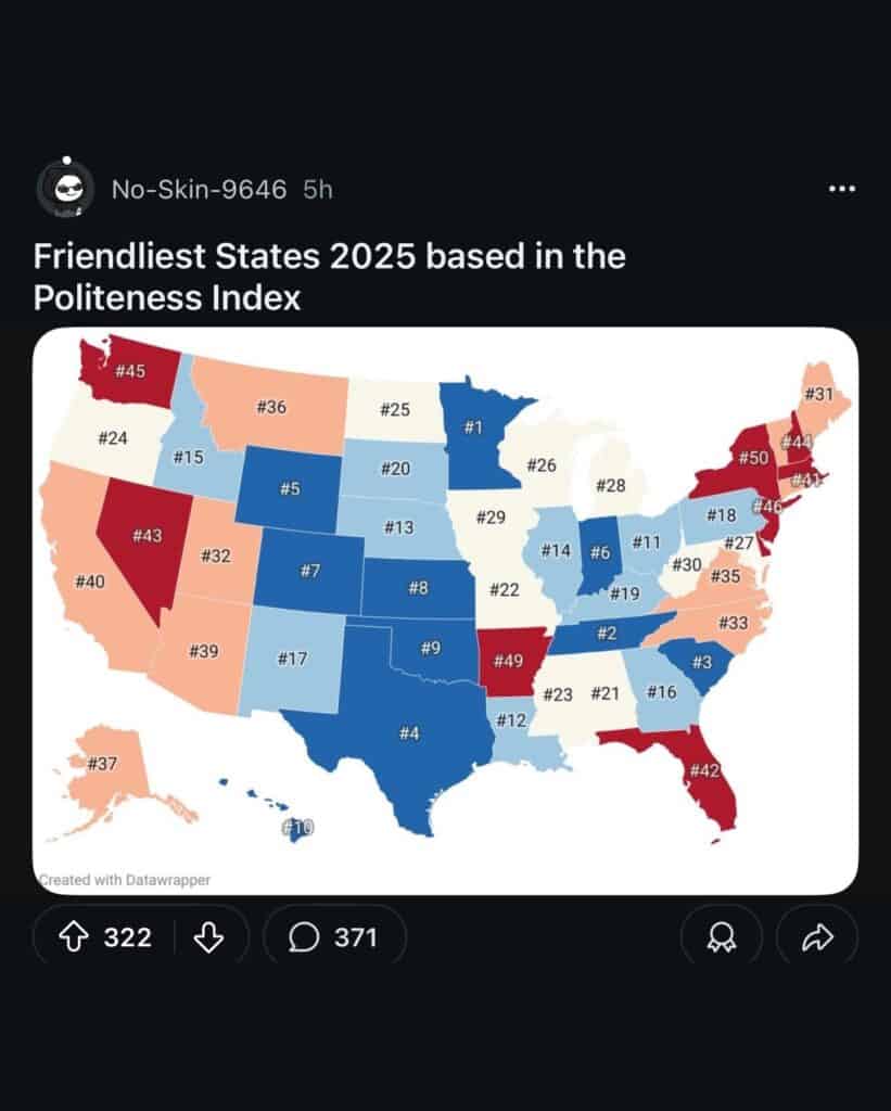 36 Fascinating Maps And Charts From "We Have The Data"