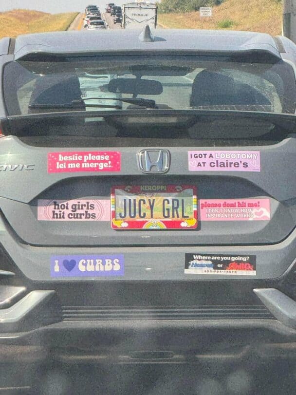 50+ Hilariously Wild Bumper Stickers Travelers Saw Out On The Road ...