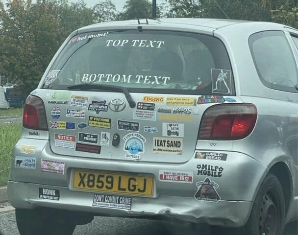 50+ Hilariously Wild Bumper Stickers Travelers Saw Out On The Road ...