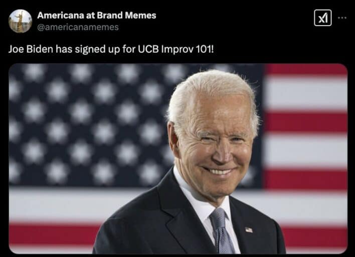 20+ Funniest Memes And Reactions To Joe Biden Signing With Hollywood ...
