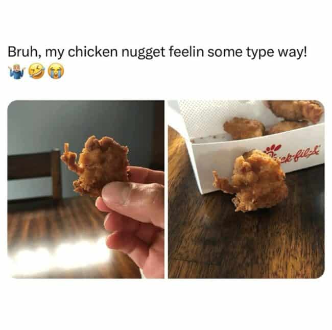 42 Funny Chicken Nugget Memes Fresh Out Of The Internet Fryer
