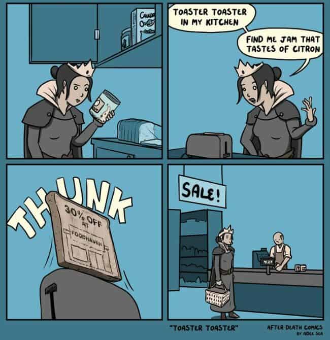 40 Dark Fantasy Cartoons From The Twisted Mind Behind After Death Comics