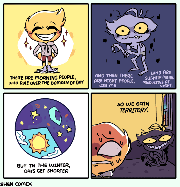 50 Hilarious Dark Humor Comics From The Twisted Mind Behind Shen Comix