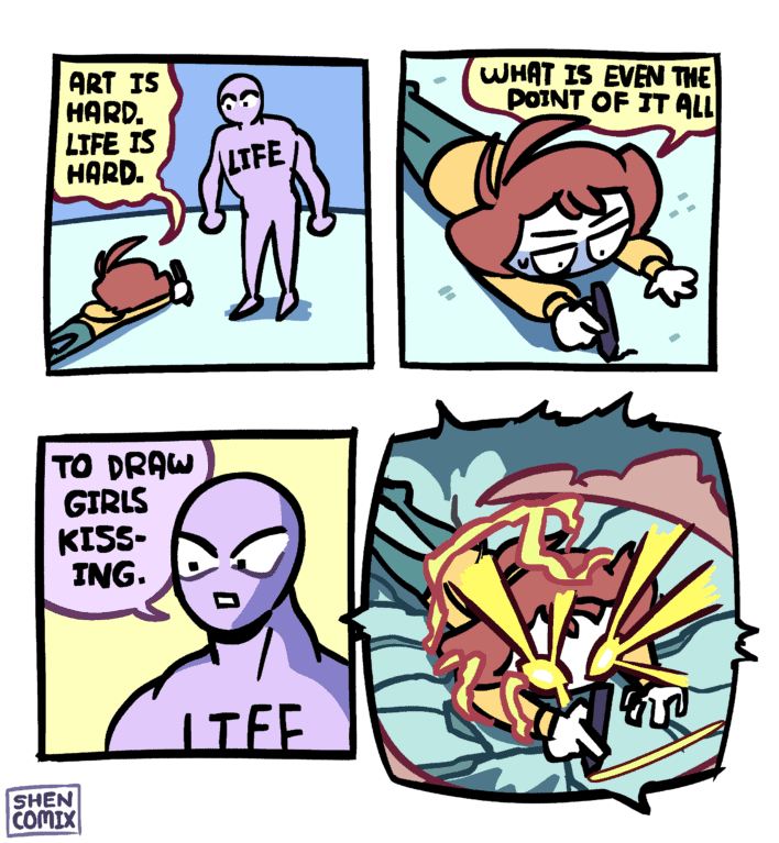 50 Hilarious Dark Humor Comics From The Twisted Mind Behind Shen Comix