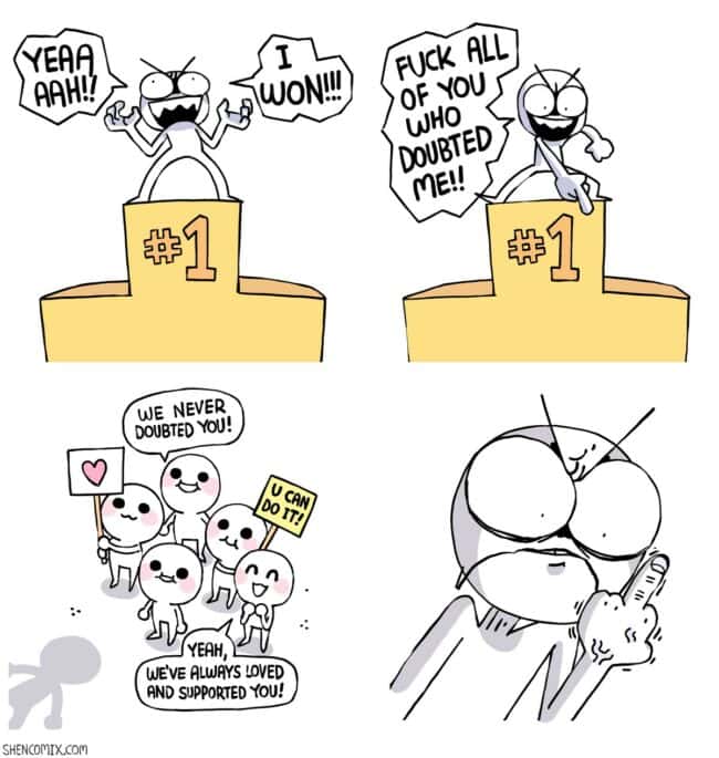 50 Hilarious Dark Humor Comics From The Twisted Mind Behind Shen Comix