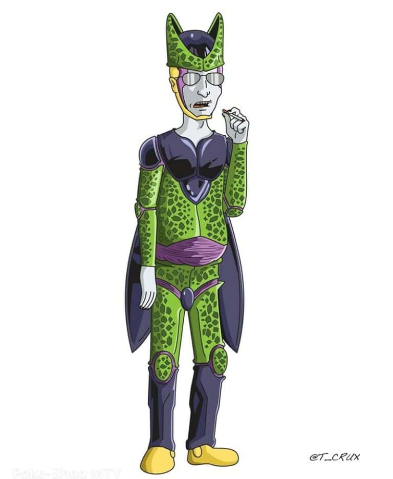 36 Dragon Ball Characters Mashed Up With Iconic Cartoons From Super Fan ...