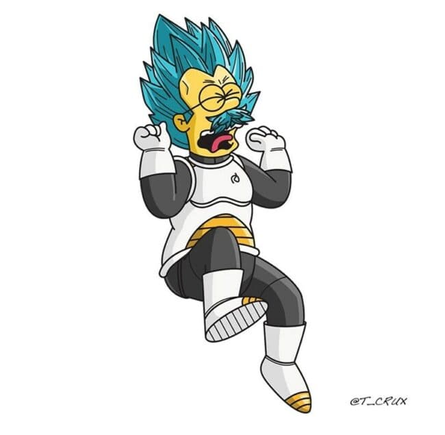 36 Dragon Ball Characters Mashed Up With Iconic Cartoons From Super Fan ...