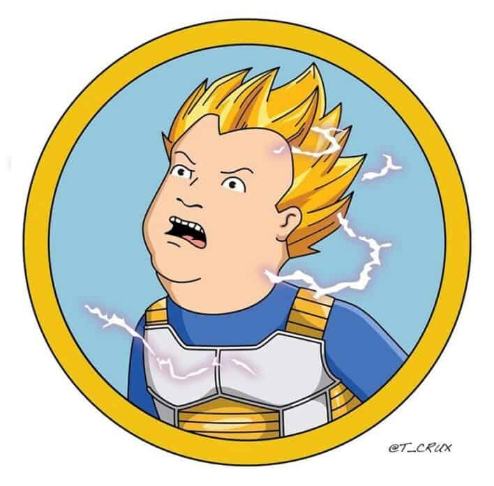 36 Dragon Ball Characters Mashed Up With Iconic Cartoons From Super Fan ...