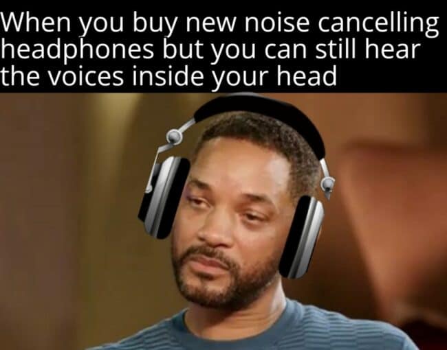 35 Funny Headphones Memes For People Who Live Life On Noise-Canceling Mode