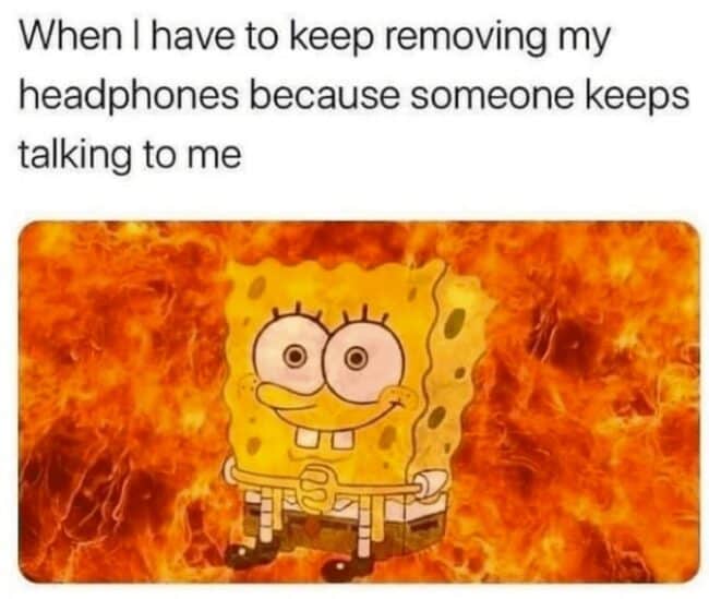 35 Funny Headphones Memes For People Who Live Life On Noise-Canceling Mode