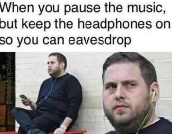 35 Funny Headphones Memes For People Who Live Life On Noise-Canceling Mode