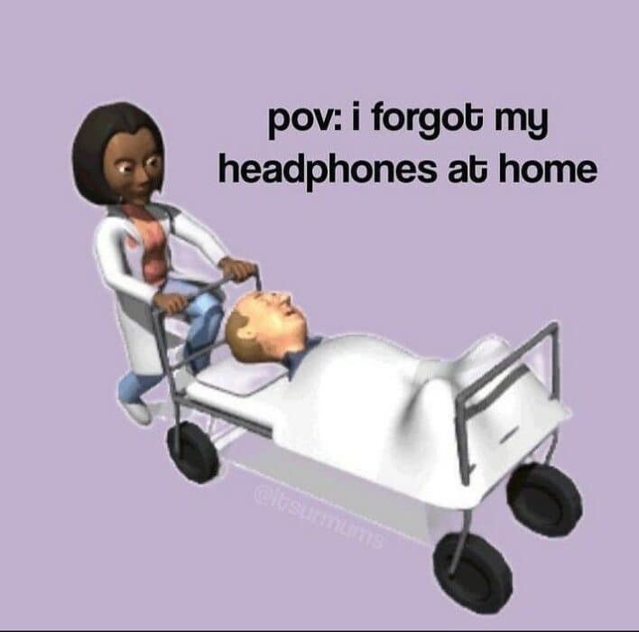35 Funny Headphones Memes For People Who Live Life On Noise-Canceling Mode