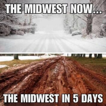 35 Funny Midwest Memes For Anyone Who Has Worn Shorts In A Snowstorm