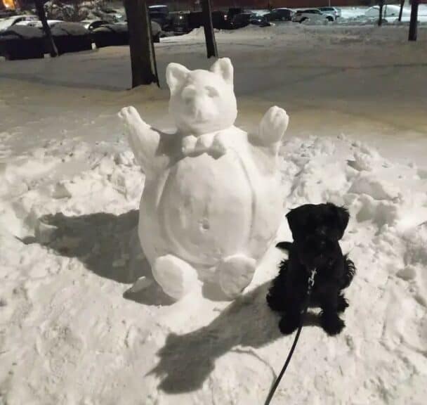 46 Funny Snow Sculptures That Ain't Your Average Snowman