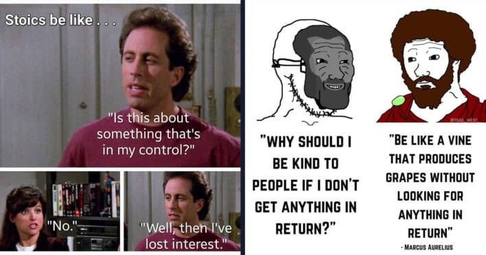 40 Deep And Funny Stoic Memes On The Philosophy Of Stoicism And Marcus ...