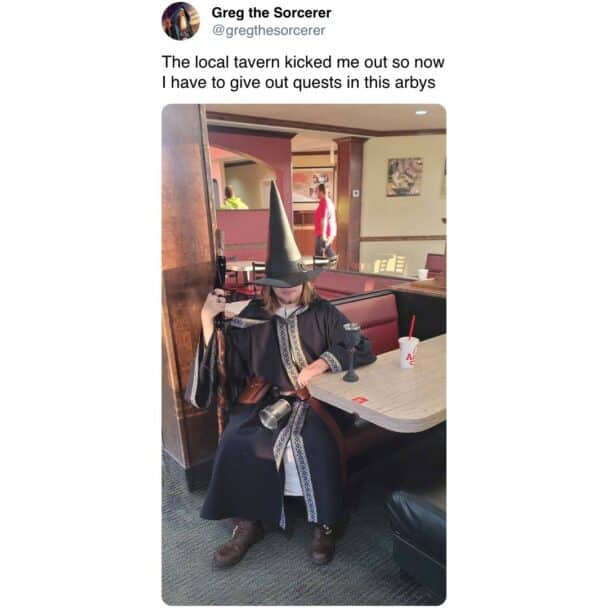 30 Funny And Unhinged Tweets From "Greg The Sorcerer"