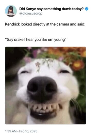 “Say Drake”: 30 Funny Memes About Kendrick Lamar’s Smiling Halftime ...