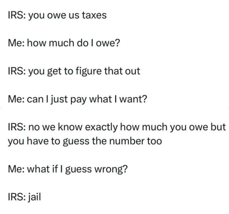 40+ Funniest Tax Memes For Workers Still Putting Off Doing Their Taxes ...