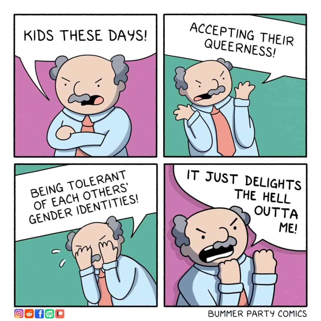 35 Hilarious Comics Taking Twists And Hard Left Turns From Bummer Party