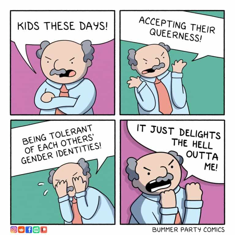 35 Hilarious Comics Taking Twists And Hard Left Turns From Bummer Party