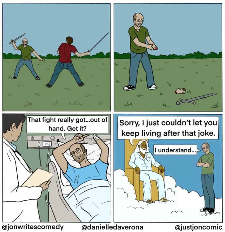 40 Hilariously Absurd Comics From The Twisted Mind Of 'Just Jon'