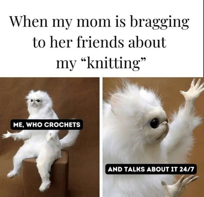 35 Funny Knitting And Crocheting Memes For Crafters Who Love Getting ...