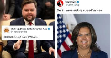 "Get In We're Making Cursed Vances" — 43 Funniest JD Vance Photoshop ...