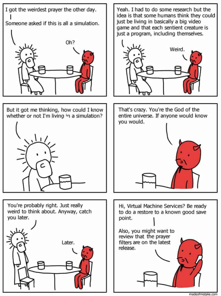 45 Minimalist Comics With Contrasting Complex Humor From "Made Of Mistake"