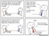 45 Minimalist Comics With Contrasting Complex Humor From "Made Of Mistake"