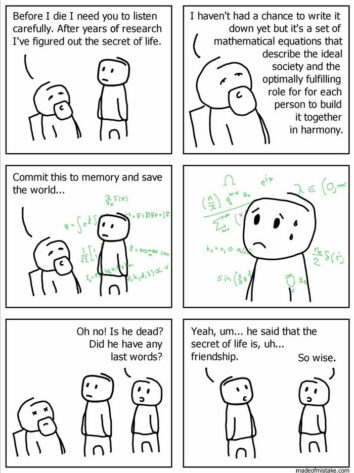 45 Minimalist Comics With Contrasting Complex Humor From "Made Of Mistake"