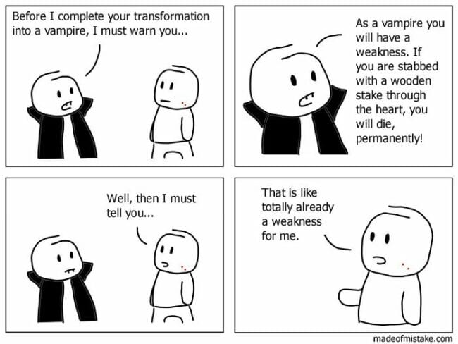 45 Minimalist Comics With Contrasting Complex Humor From "Made Of Mistake"
