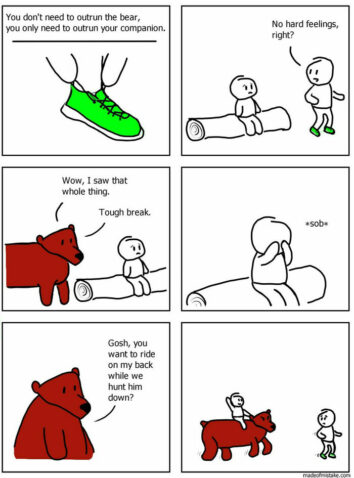 45 Minimalist Comics With Contrasting Complex Humor From "Made Of Mistake"