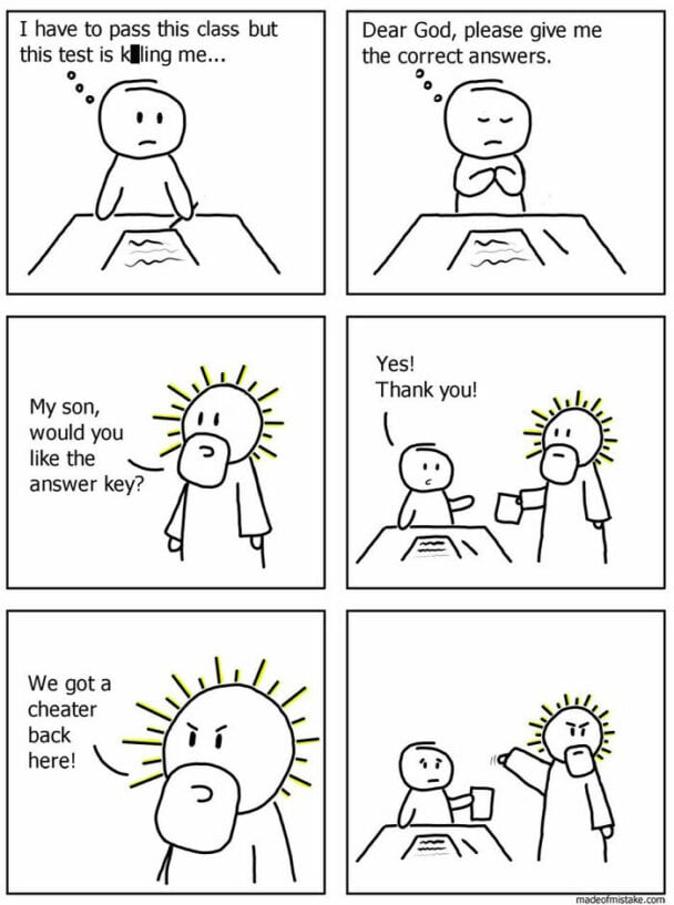 45 Minimalist Comics With Contrasting Complex Humor From "Made Of Mistake"