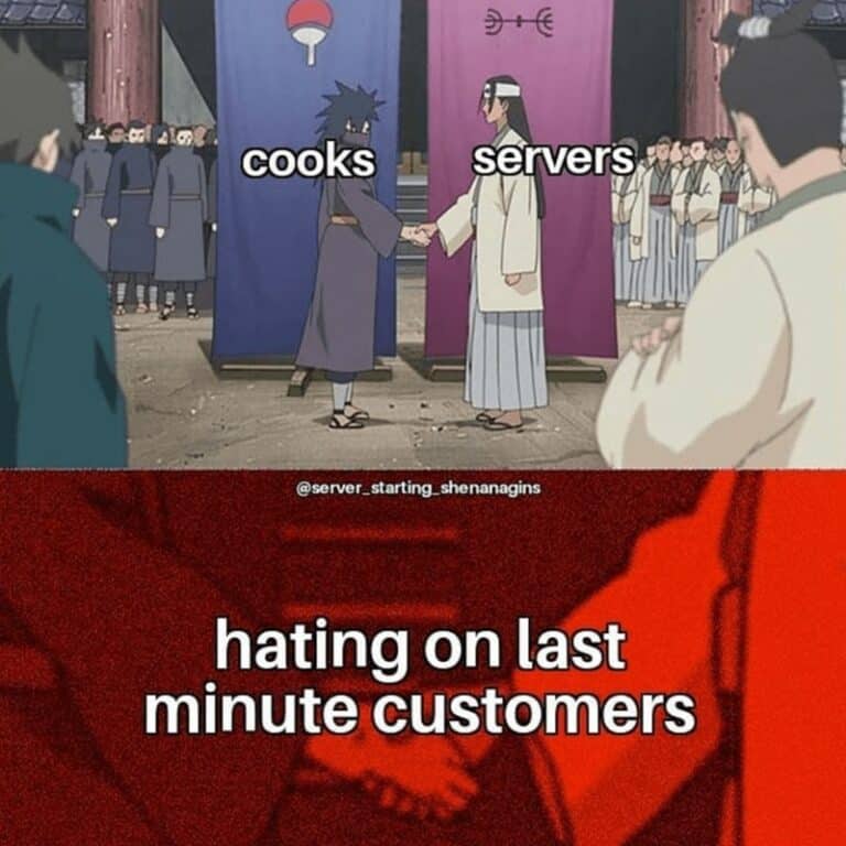 41 Funny Restaurant Memes For Servers Who Are Deep In The Weeds