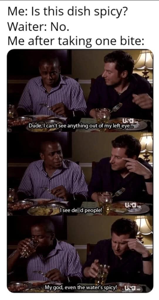 35 Funny Spicy Food Memes For People Who Love Heat (And Regret It Later)