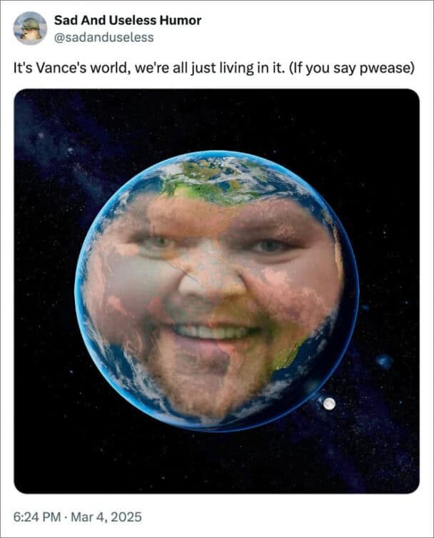 "Get In We're Making Cursed Vances" — 43 Funniest JD Vance Photoshop ...