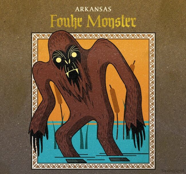 "American Cryptids" — The Most Well Known Mythical Creatures From Every US State