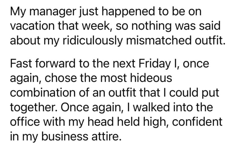 Office Dress Code Backfires When Employees Show Up In Ridiculous Outfits