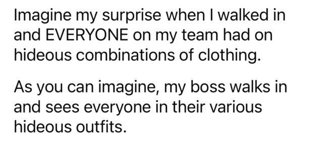 Office Dress Code Backfires When Employees Show Up In Ridiculous Outfits