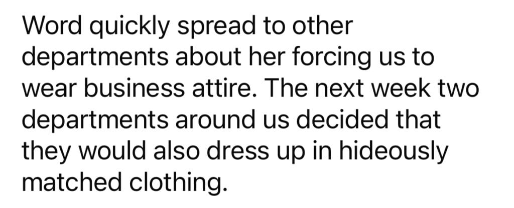 Office Dress Code Backfires When Employees Show Up In Ridiculous Outfits