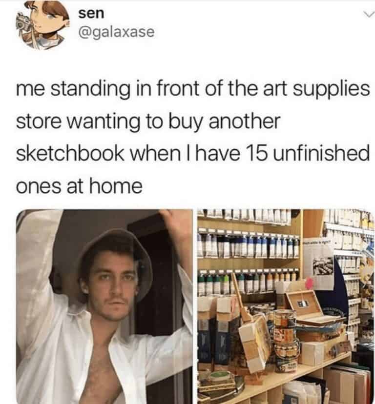 30 Funny And Relatable Drawing Memes That Really Illustrate The Struggle