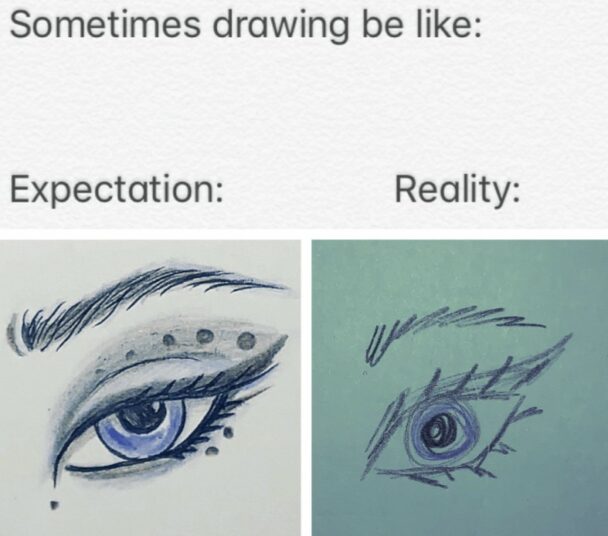 30 Funny And Relatable Drawing Memes That Really Illustrate The Struggle