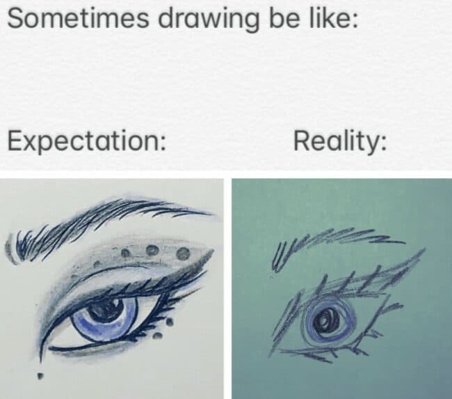 30 Funny And Relatable Drawing Memes That Really Illustrate The ...