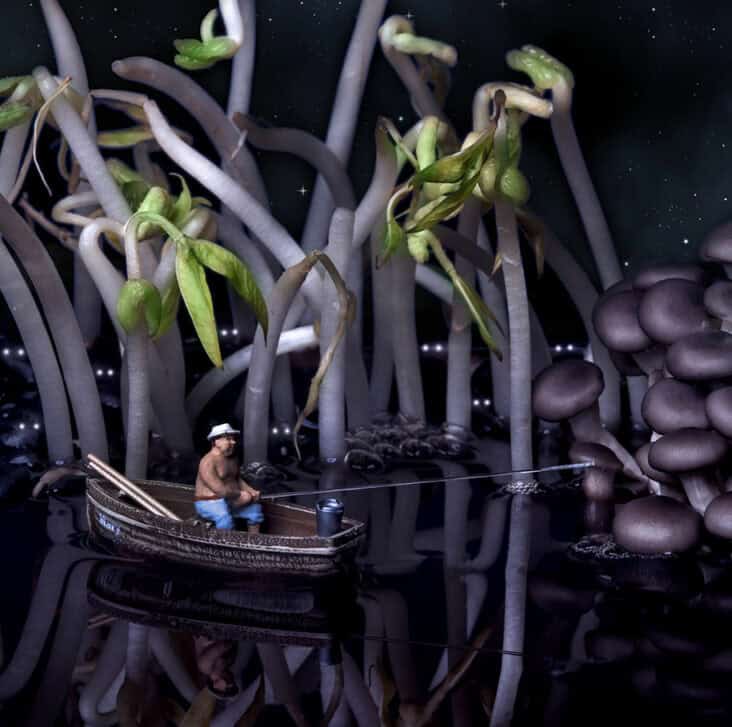 65 Photos Of Tiny Toy People In Worlds Made Of Food By William Kass